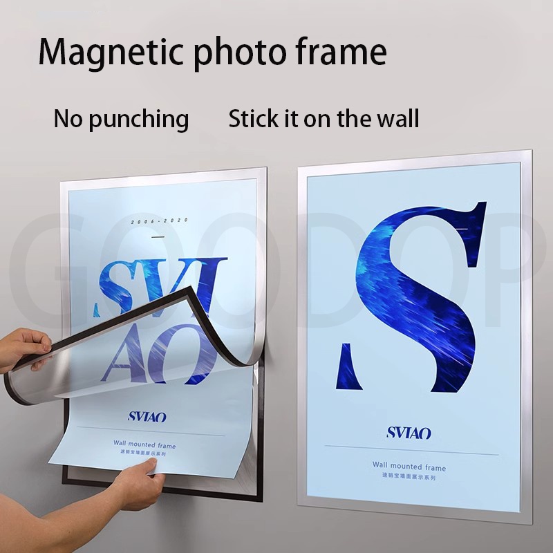 Wall Magnetic Photo Frame Multi-functional Photo frame Wall Sticker ...