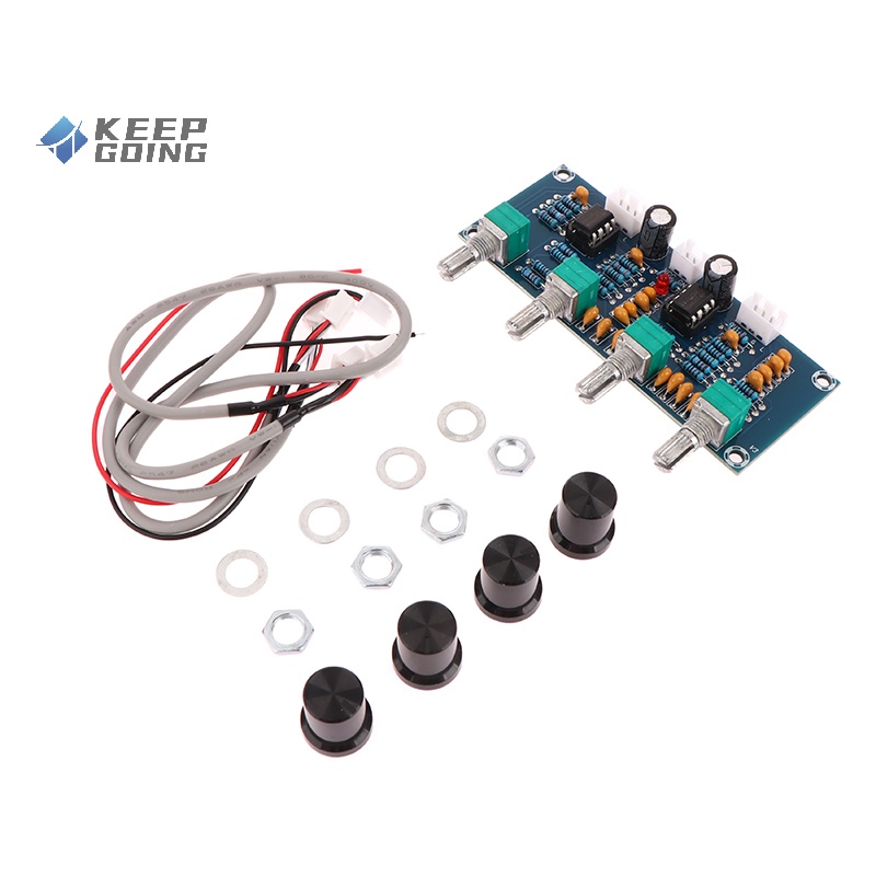Keep Going＞ XH-A901 NE5532 Tone Board Preamp Pre-amp With Treble Bass ...