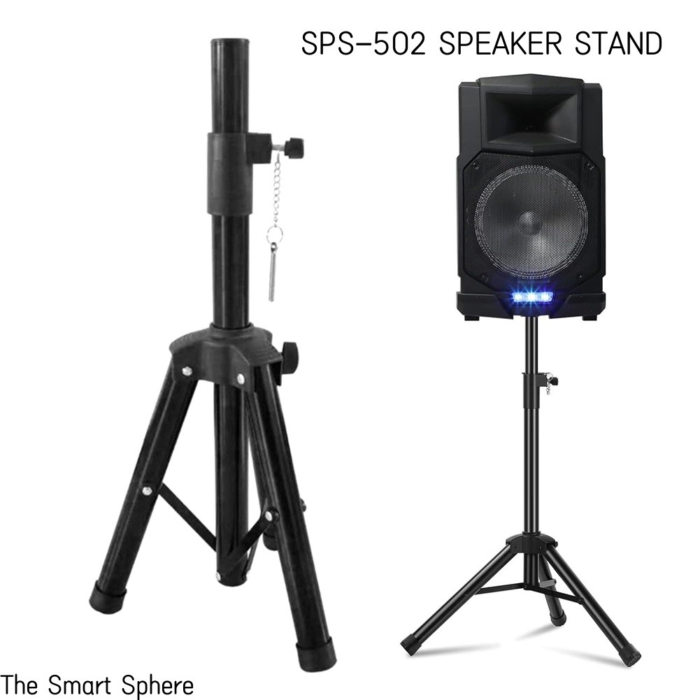 Speaker Stand SPS-502 Extra Speaker Stand Bass Heavy Duty Audio Speaker Stand Adjustable ...