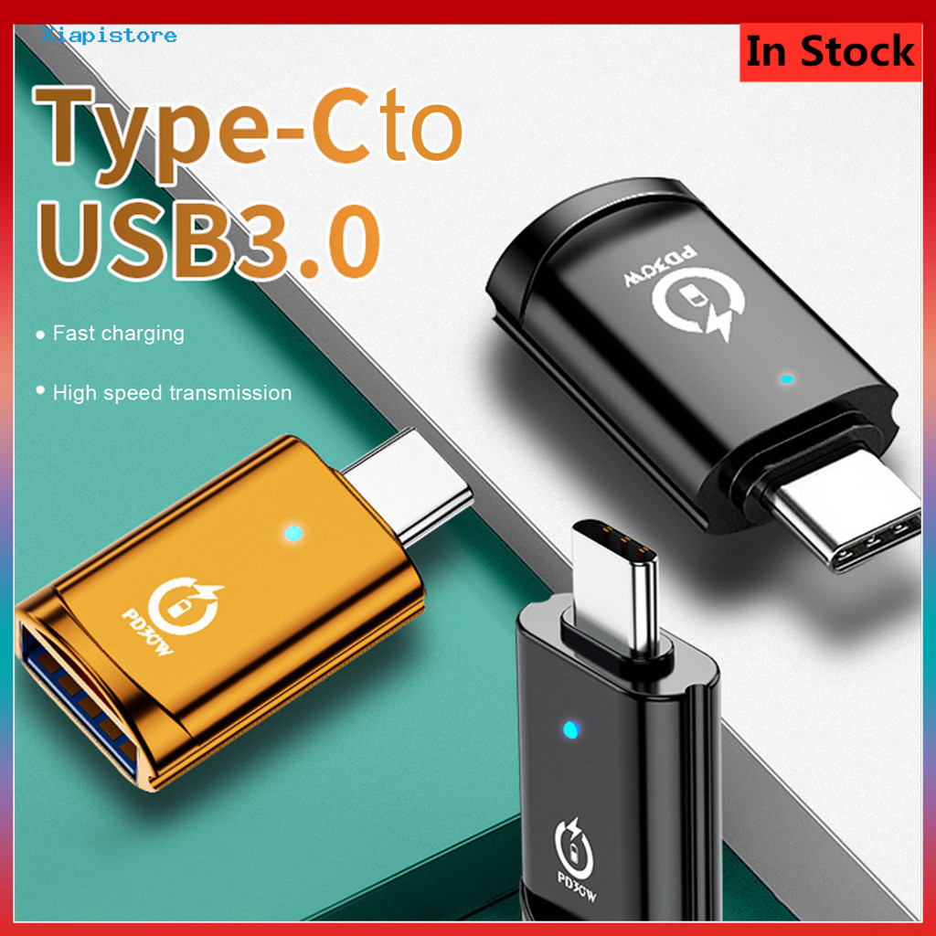 XPS Type C to USB 3.0 Adapter with PD Fast Charging High-Speed Data ...