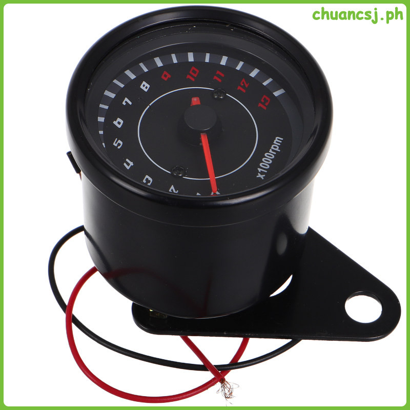 13000 RPM Tachometer Motorcycle Speedometer Universal chuancsj | Shopee ...