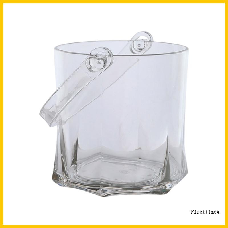 Fir Round Ice Buckets with Excellent Insulation Clear Wine Chiller ...