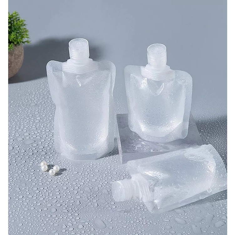 Travel Liquid Pouch Container 30ml 50ml 100ml Camping Liquid Essential ...