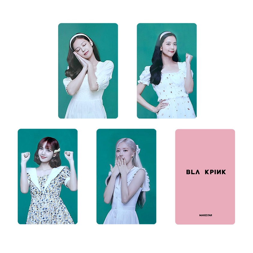 4pcs/set BP BPTG Photocards Album THE GAME JENNIE JISOO LISA ROSE Lomo ...