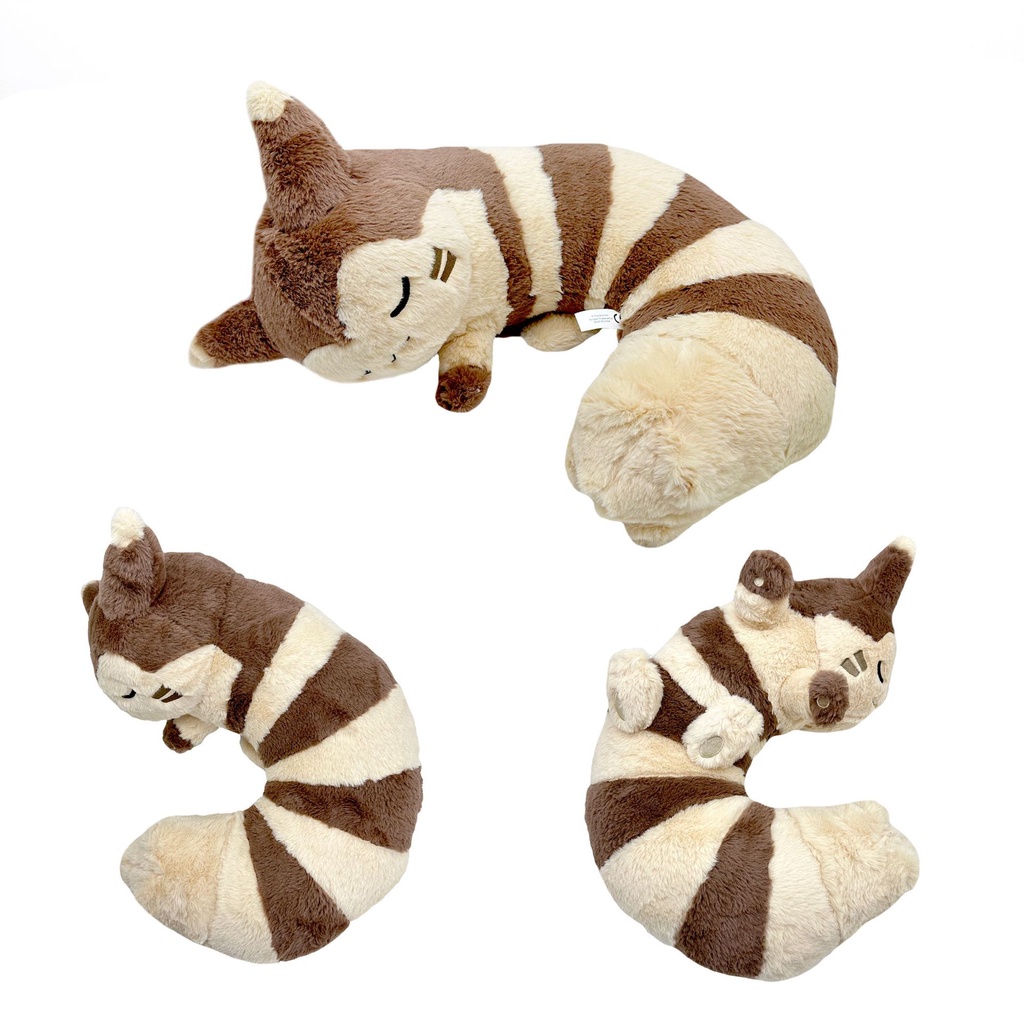 Furret Plush Big Tail Standing Around Neck Pillow Plush Doll Doll U ...