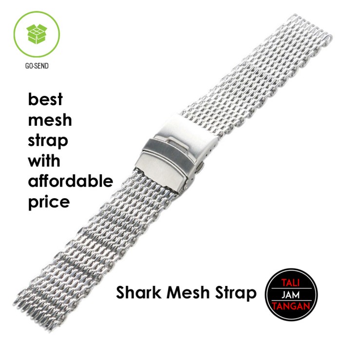 Custemstore32_id Price 20mm, 22mm Shark Mesh Stainless Steel Seiko ...