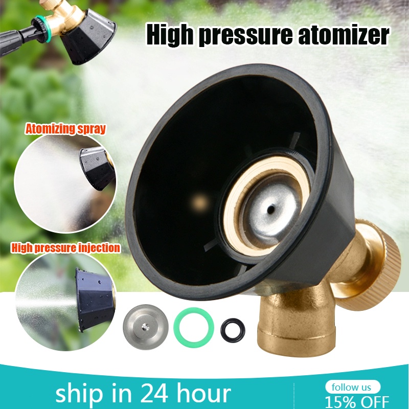 Spray Nozzle Agricultural Atomization Adjustable Nozzle Copper Black ...