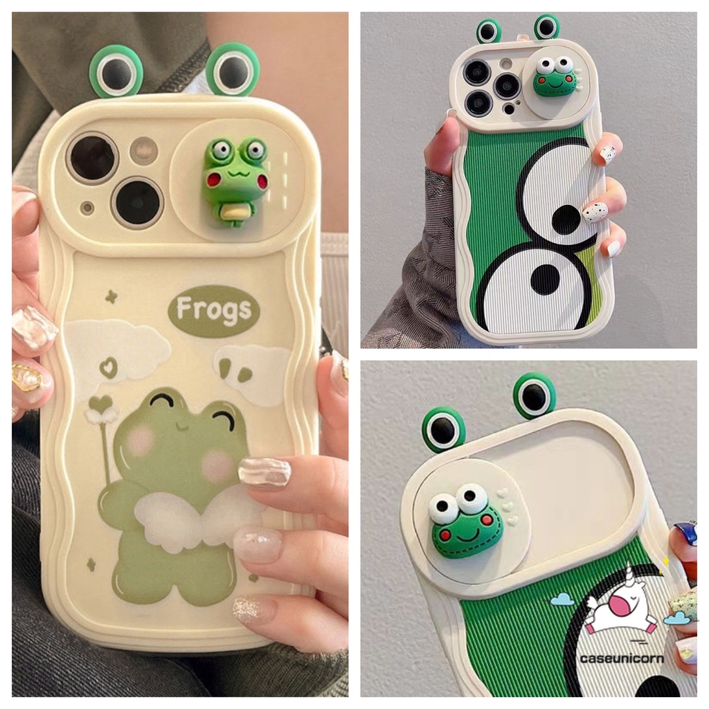 Cute Angel Green Frog Phone Case Compatible for iPhone 11 XR 7plus 14 ...