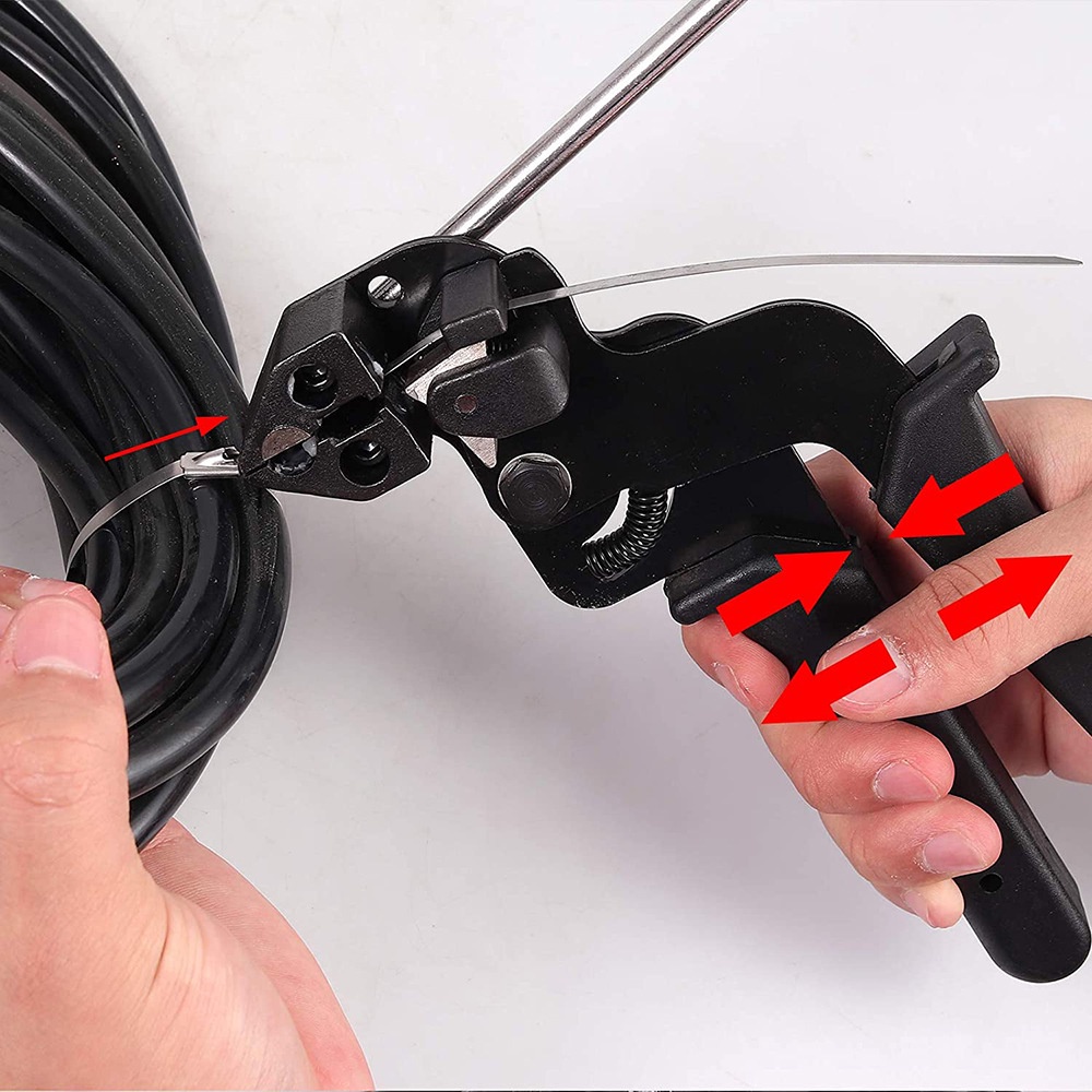High Performance Risin Cable Tie Cutter Tool For Stainless Steel Zip ...