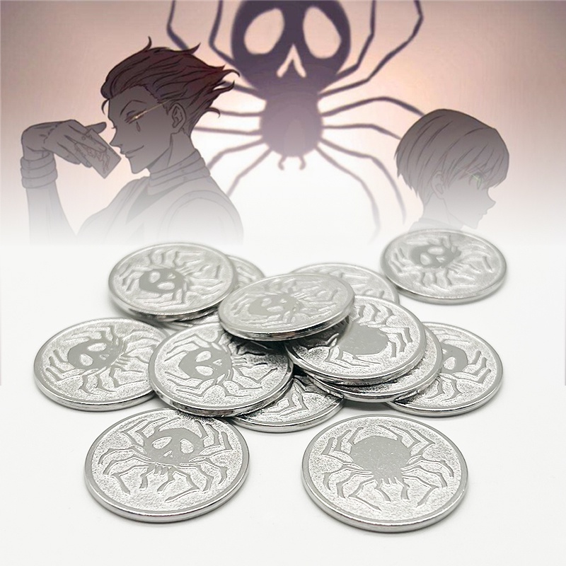 Anime Hunter X Hunter Coins Phantom Troupe Chrollo Lucilfer Spider ...
