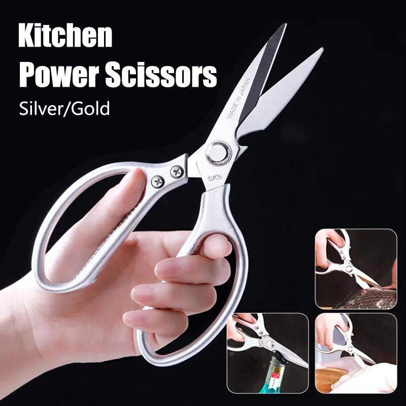 Japanese Style Kitchen Scissor for Bone Meat/Stainless Steel Fish Scale ...