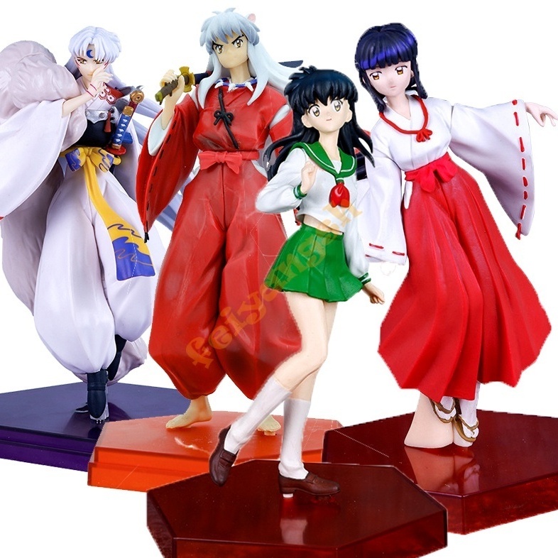 Inuyasha Action Figure Kagome Higurashi Kikyo Sesshoumaru Figures ...