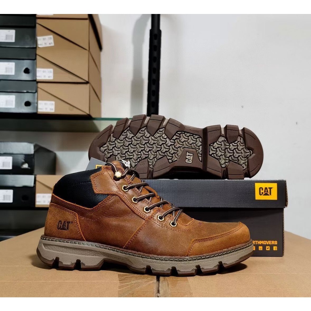 Cat Men's Shoes Autumn Winter High-Top Outdoor Shoes Carter Middle High ...