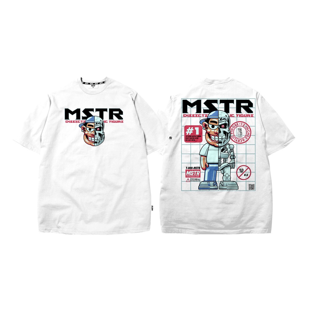 MSTR Co - TOY COLLECTION TSHIRT "ROBOT ANATOMY" Original Design cotton ...