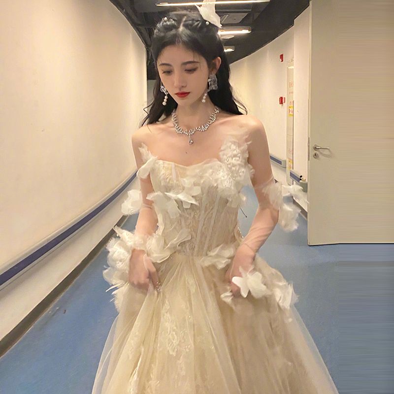 Evening gown 2023 spring and summer new elegant dress elegant long ...