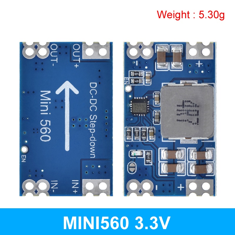 High Efficiency Output 3.3V 5V 9V 12V 5A mini560 Step Down DC-DC Converter Voltage Regulator ...