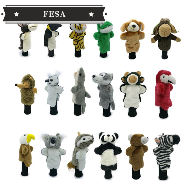 Plush Animal Golf Rescue Head Cover Only For Hybrid Golf Club Headcover ...