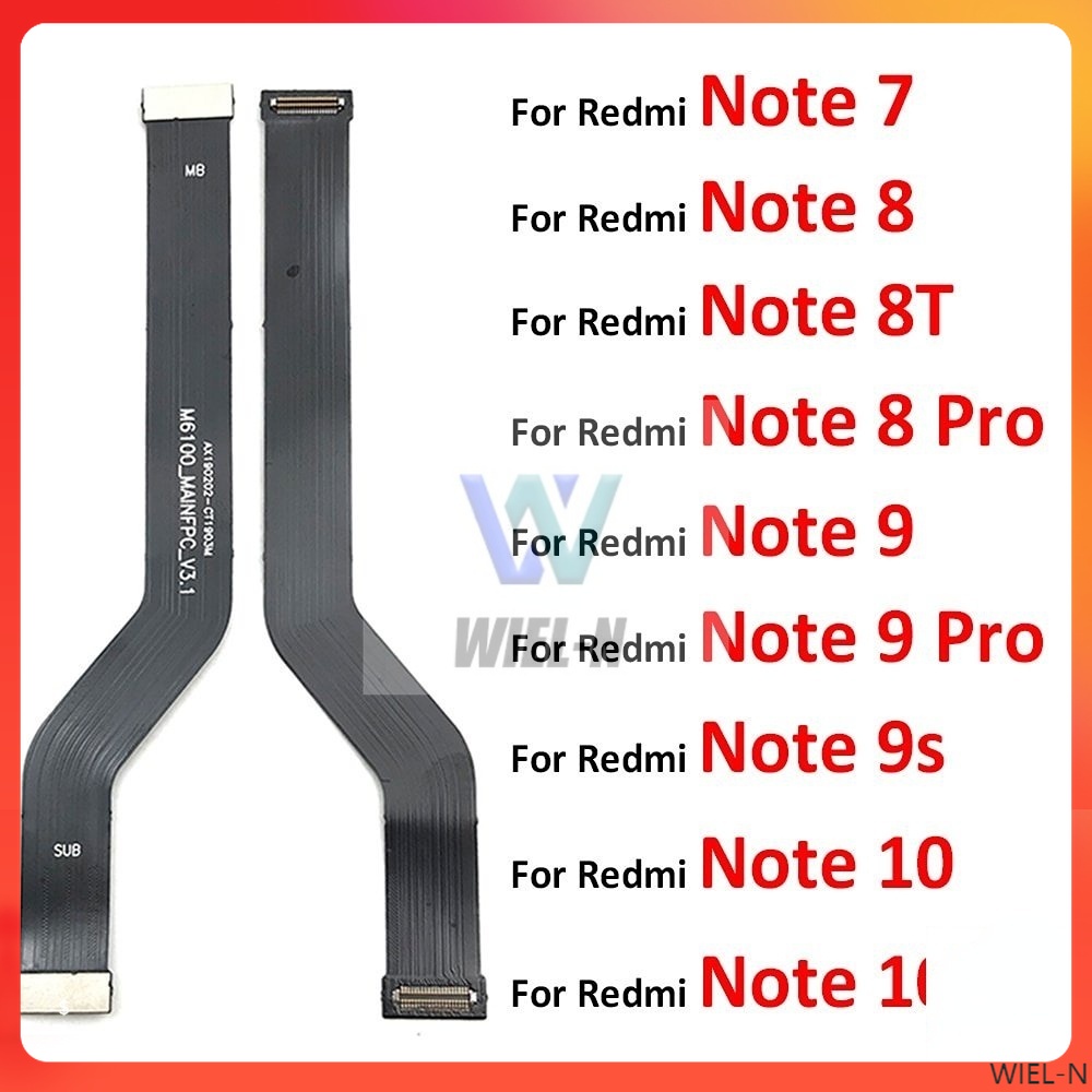 For Redmi Note 6 7 8 9 10 Pro 9S 8T 8 8A 9 9A 9C Main Board Motherboard LCD Display Connector ...