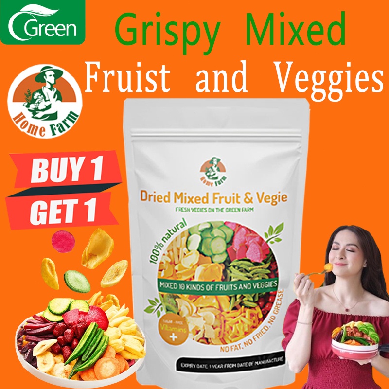 12 Types Fruit Vegetable Chips Slimming Vitamin Mixed Assorted Crispy ...