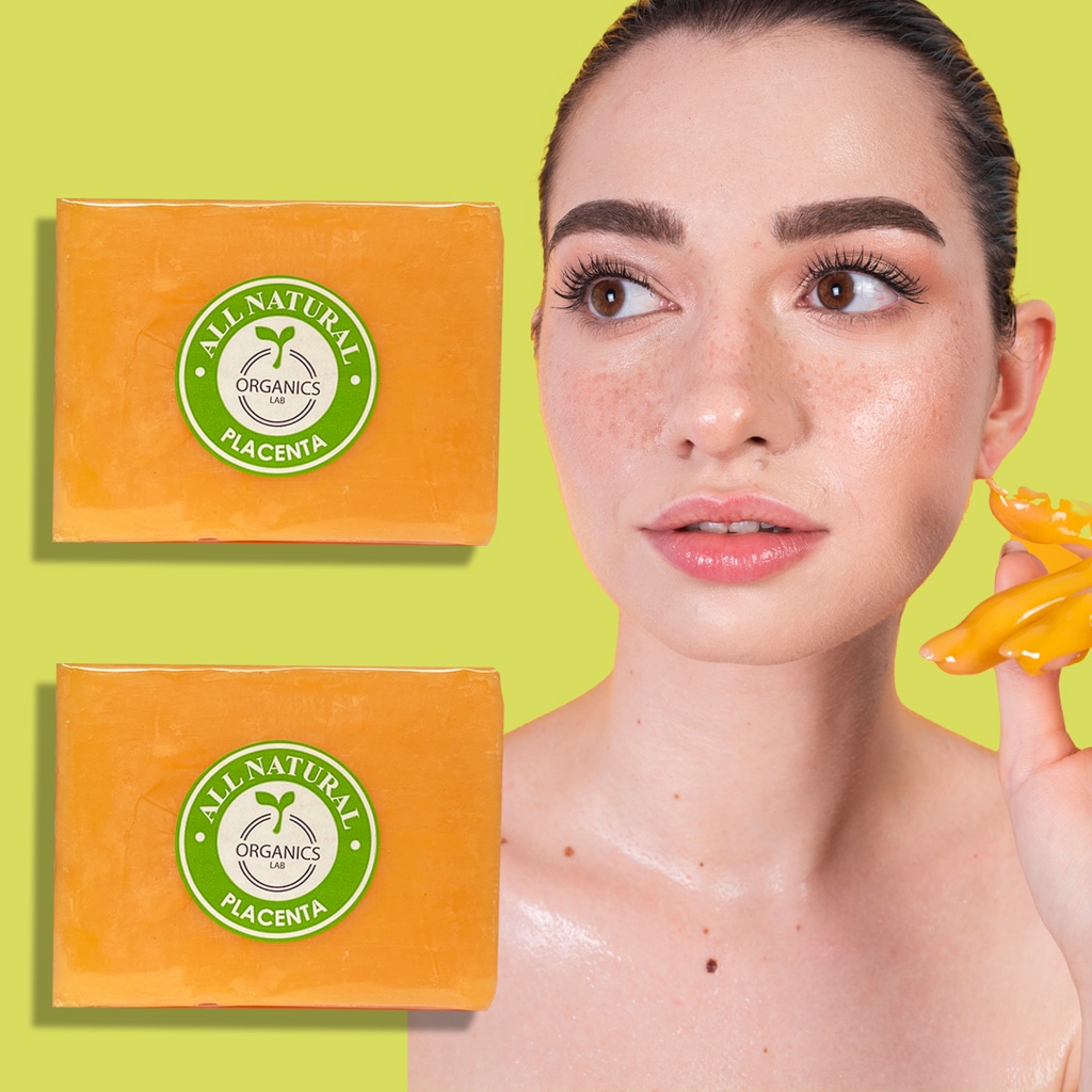 Placenta soap 135g skin whitening soap with anti aging formula ...