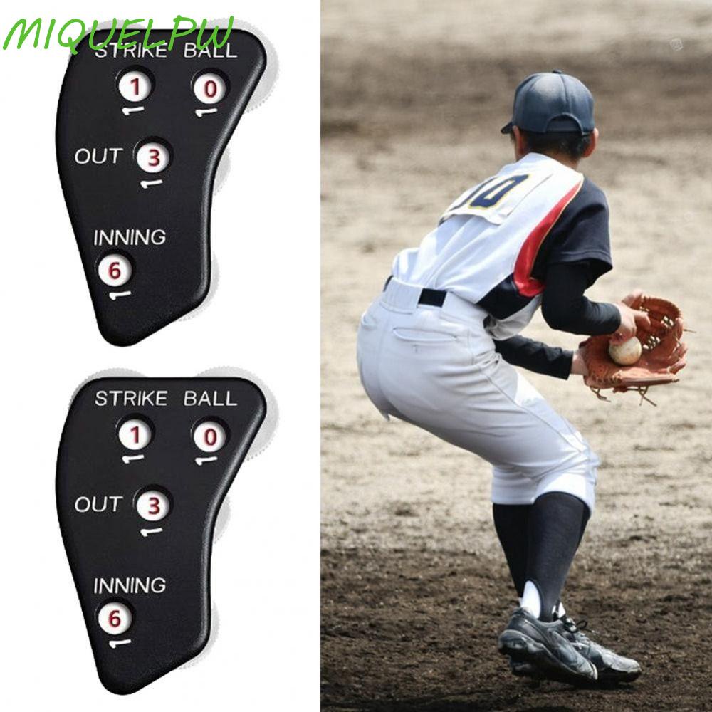 MIQUELPW Baseball Clicker, 4 Wheel Anti-slip Referee Counter, Umpire ...
