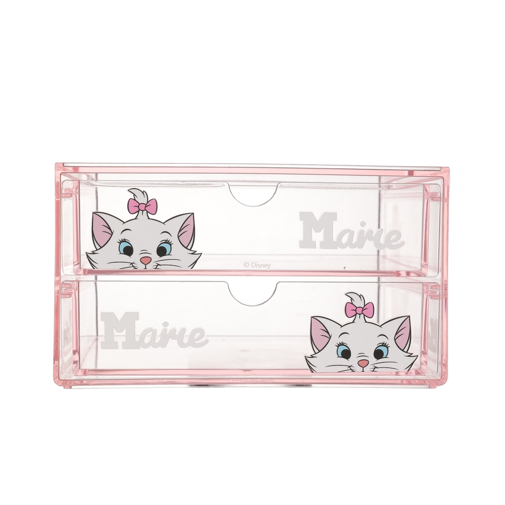MINISO Disney Cat Collection 2-Drawer Organizer (Marie) | Shopee ...