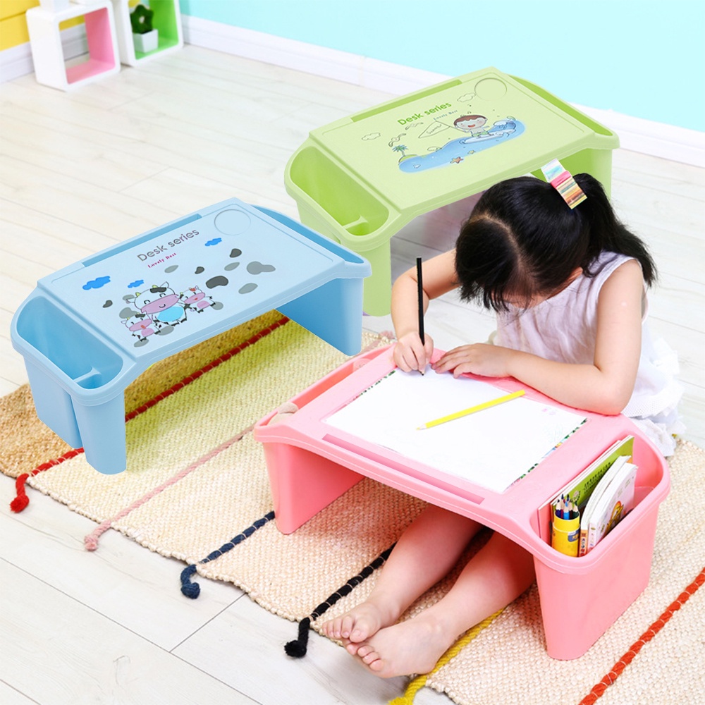 Rokibaby Lamesa for Kids Bed Study Table for Kids Lazy Desk With Double ...