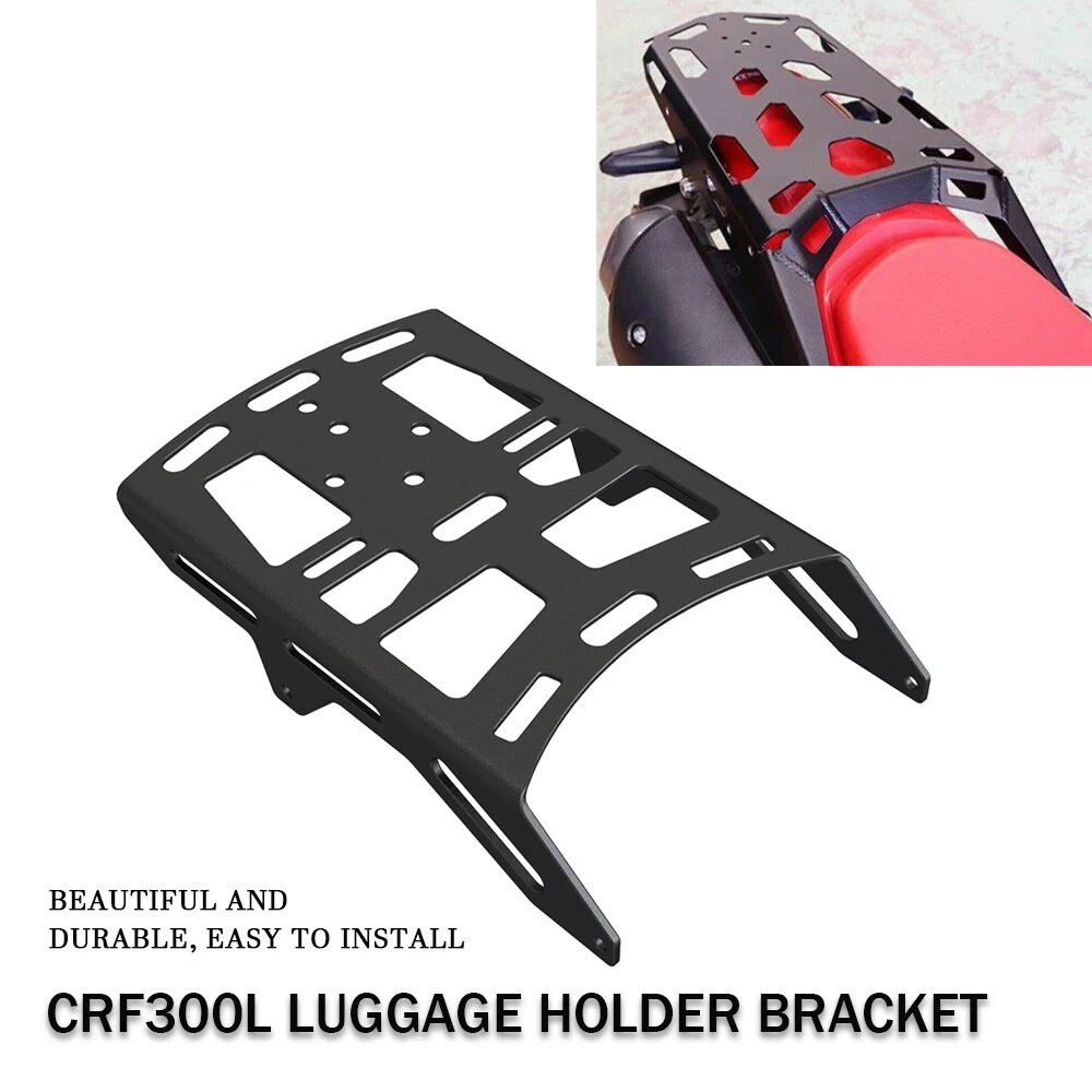 Motorcycle Rear Luggage Rack Cargo Rack Support Shelf Holder FOR HONDA ...