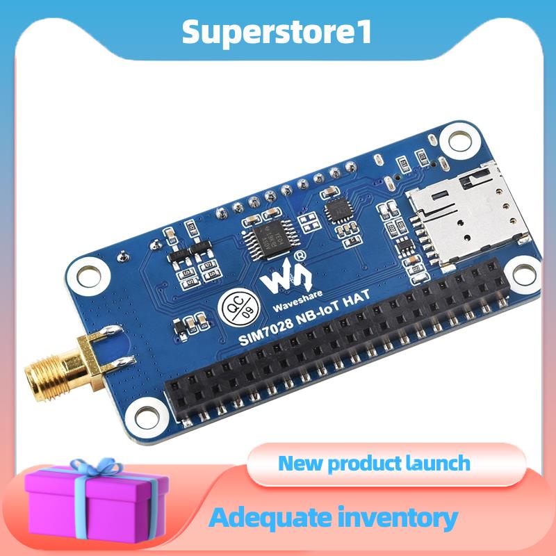 superstore1 SIM7028 Wireless Communication Module NB-IoT Hat for Raspberry Pi, Supports Global ...