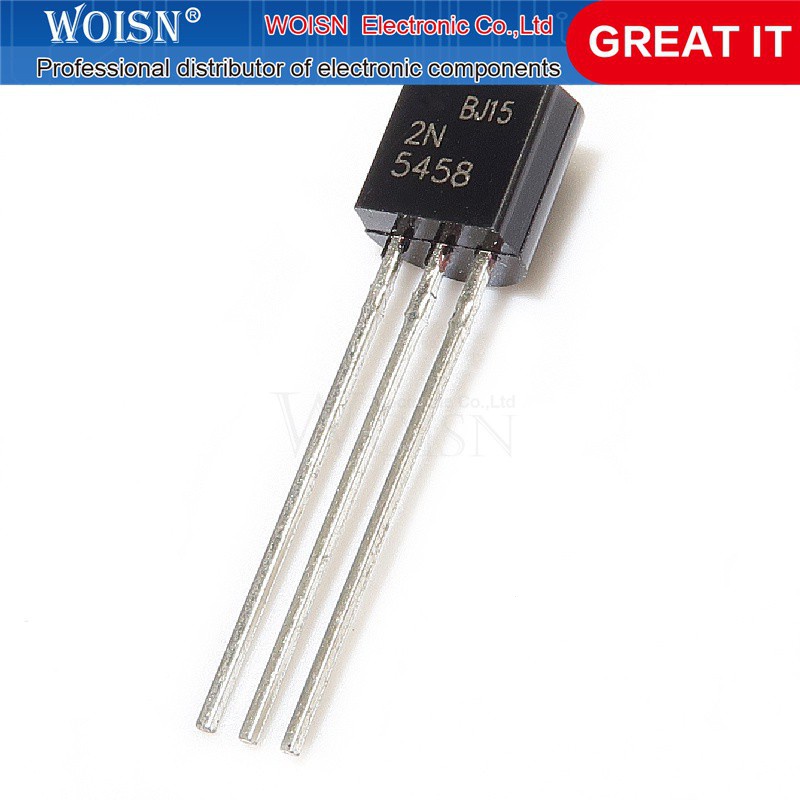 10pcs/lot 2N5457 5457 2N5458 5458 TO-92 JFET N-Channel Transistor ...