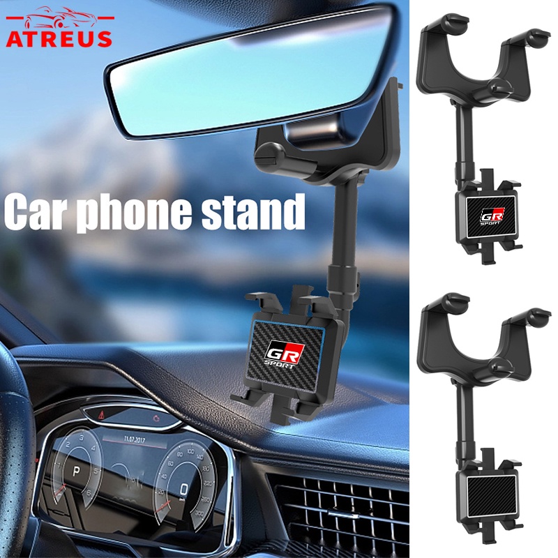 Toyota GR In-Car Rear View Mirror Phone Holder Car Mirror Mount GPS DVR ...