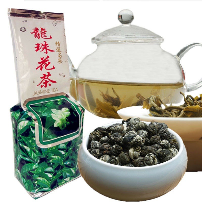 ZEJUN Jasmine Flower Green tea Ready Stock 250g upscale Grade 100% ...