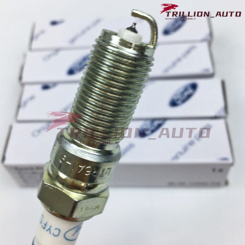 iridium spark plug set (4 pcs) for ecosport fiesta bl3e12405ca cyfs-12 ...