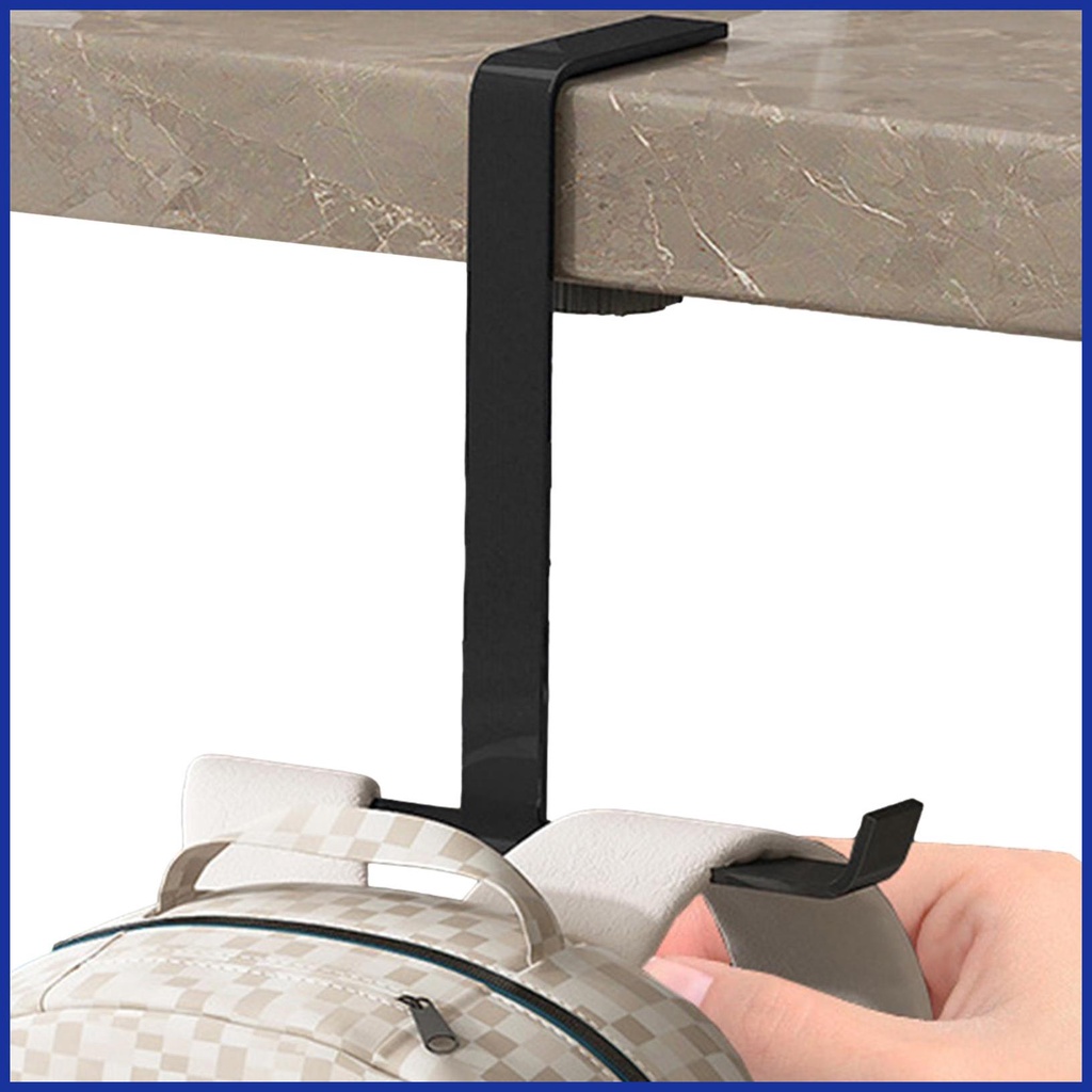 Desk Bag Hook Desk Mount Headphones Holder Space-Saving Universal Fit ...