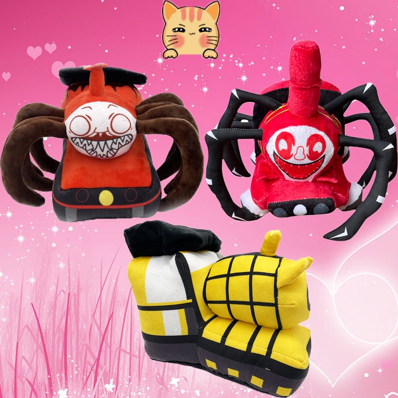 BCT Choo Choo Charles Little Train Plush Doll Plush Toy Soft Spider ...