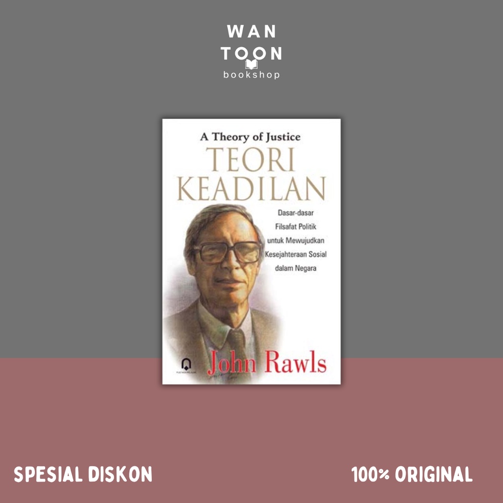 Ori JUSTICE THEORY BOOK - JOHN RAWLS - STUDENT LIBRARY | Shopee Philippines