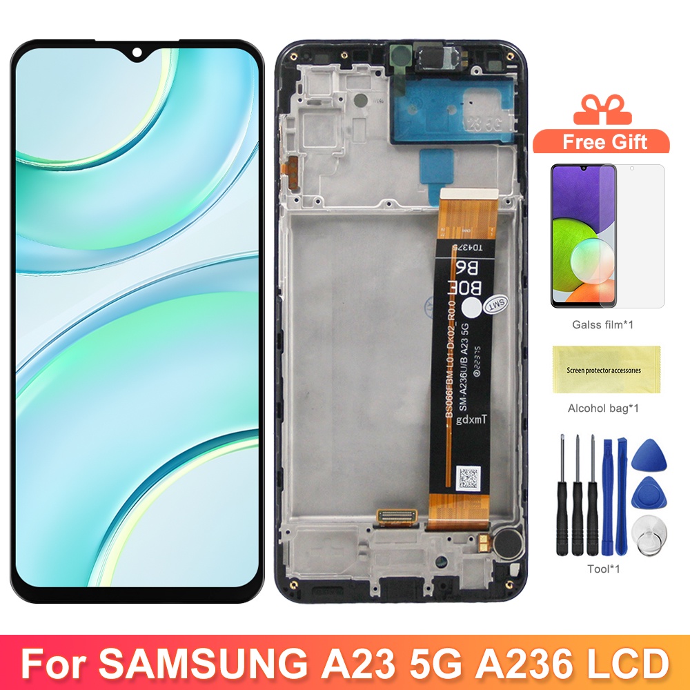 A23 5G Screen for Samsung Galaxy A23 5G A236U A236B Lcd Display Digital ...