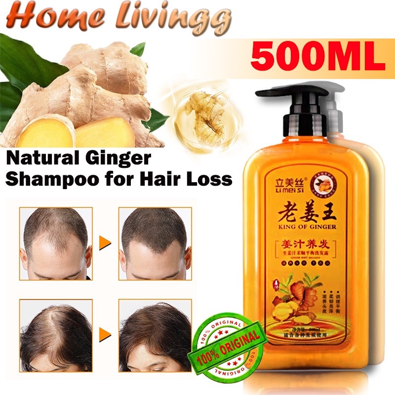 Original Ginger Hair Shampoo Anti-Hair Loss Nourish Hair Fast Growth ...
