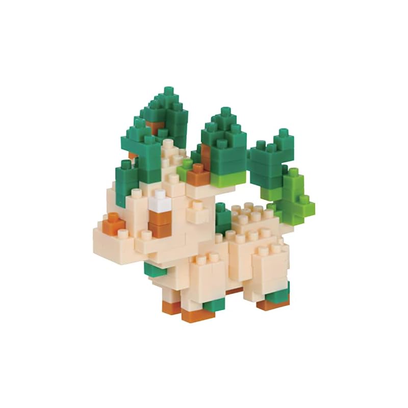 Kawada nanoblock Nanoblock Pokemon Leafia NBPM_071 | Shopee Philippines