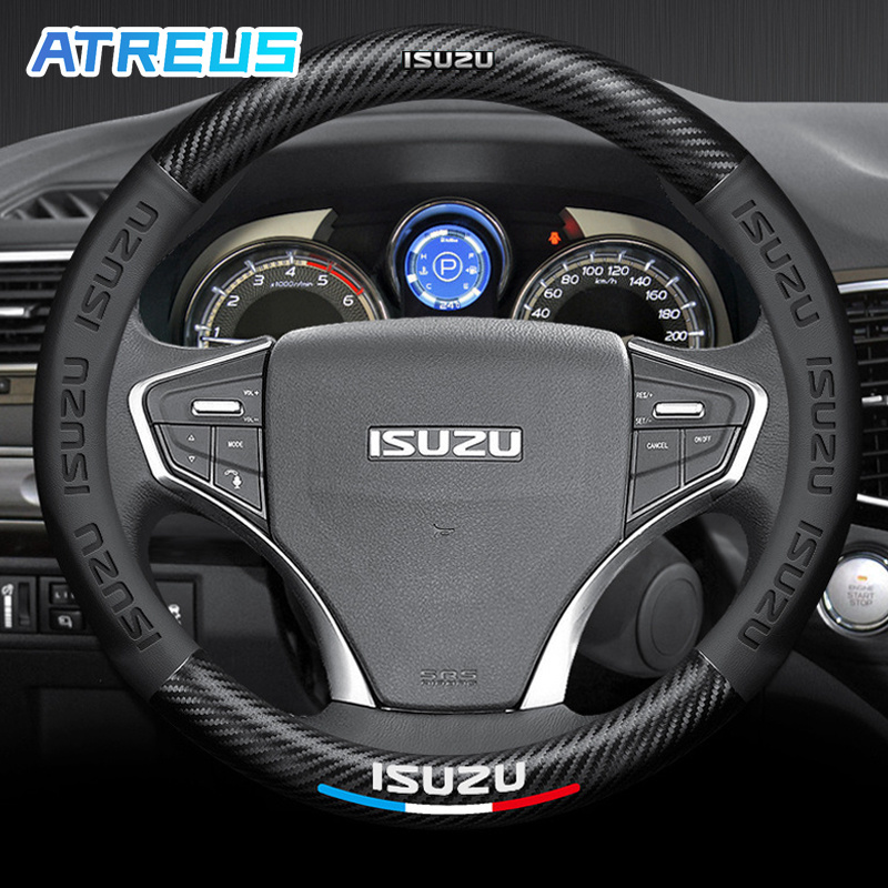 ISUZU Car Steering Wheel Cover 3D Printing Logo Anti-slip Steering ...