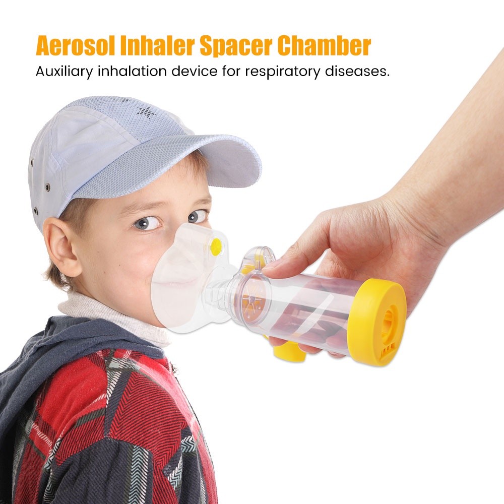 1pcs Professional MDI Asthma Aerochamber Spacer Kids Adult Inhaler ...