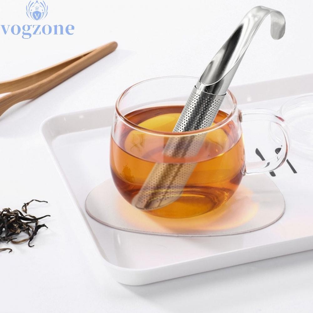 Sleek Stainless Steel Tea Strainer Infuser with Floating Hook for ...