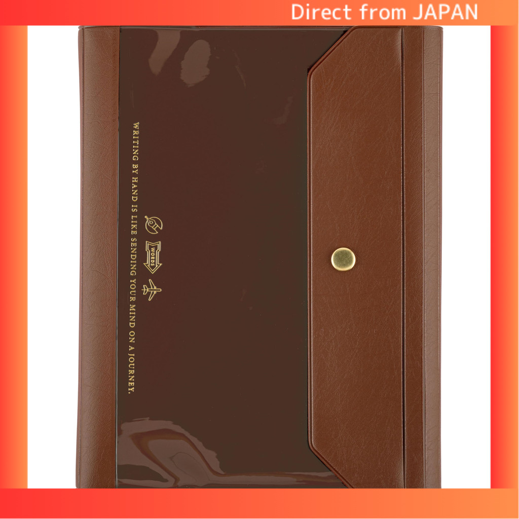 Hobonichi Techo Cousin (A5) Notebook Cover Aileron (Brown) | Shopee ...