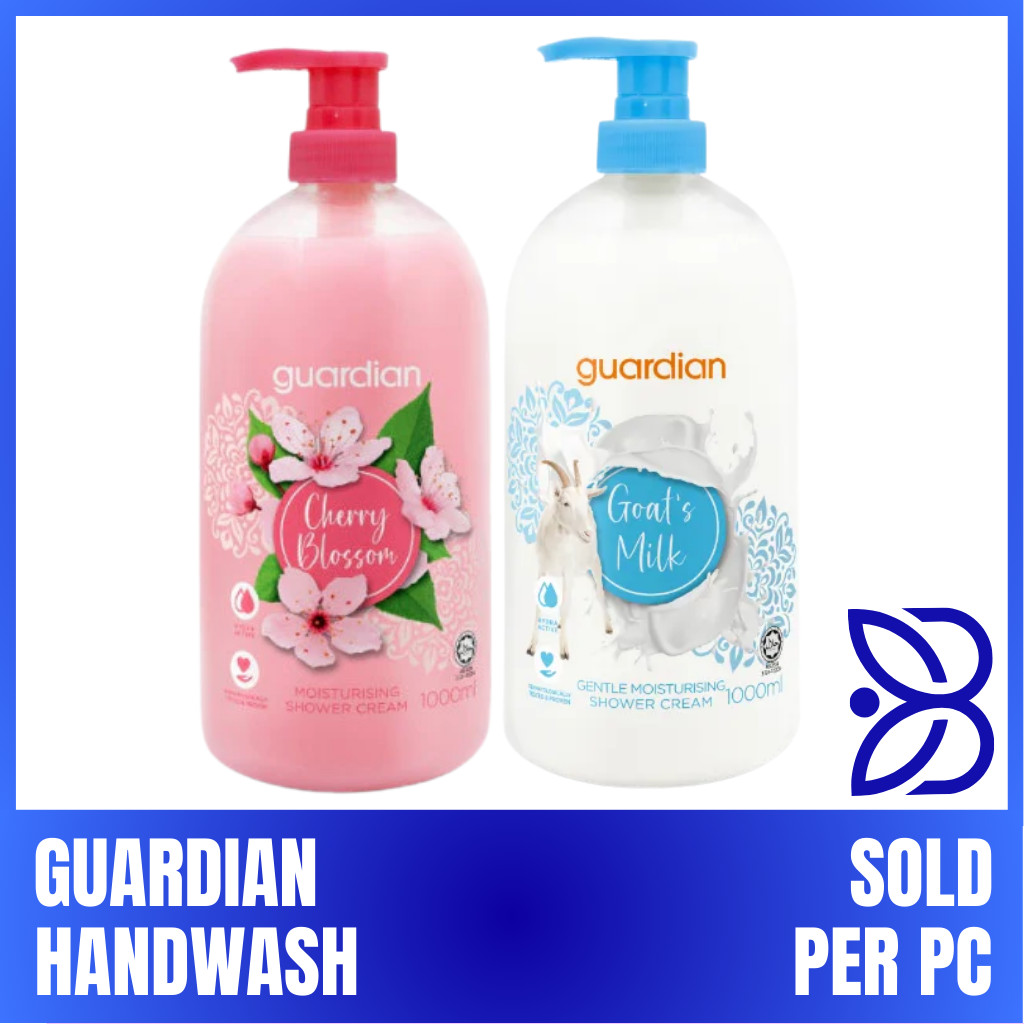 Guardian Shower Cream 1L Cherry Blossom | Goat Milk | Shopee Philippines
