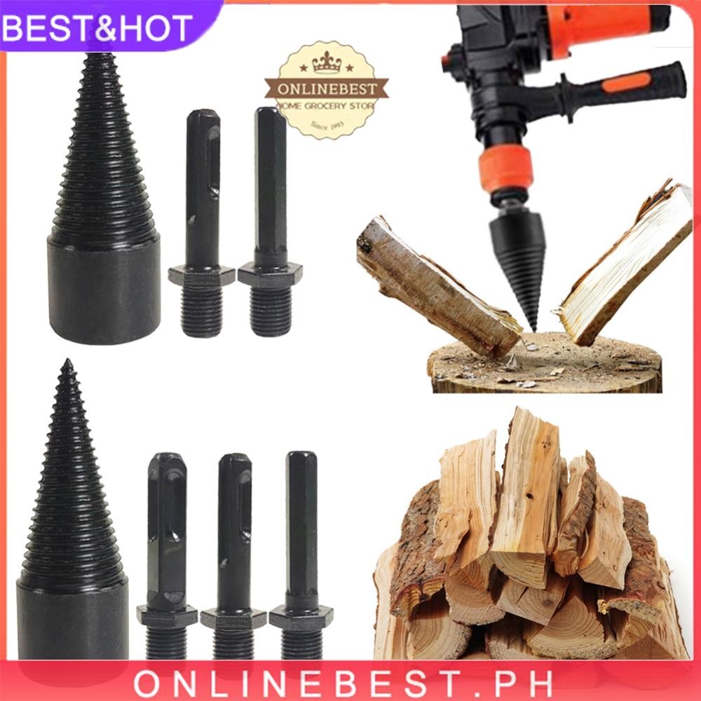 32mm Wood Drill Bit Splitter Firewood Splitter Screw Cones Bit for ...