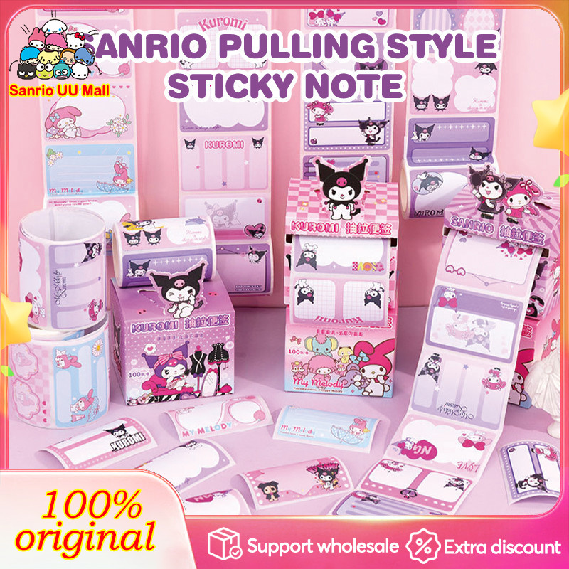 sanrio Creative Simplicity Study Sticky Note DIY 100 Sheet/box Cartoon ...