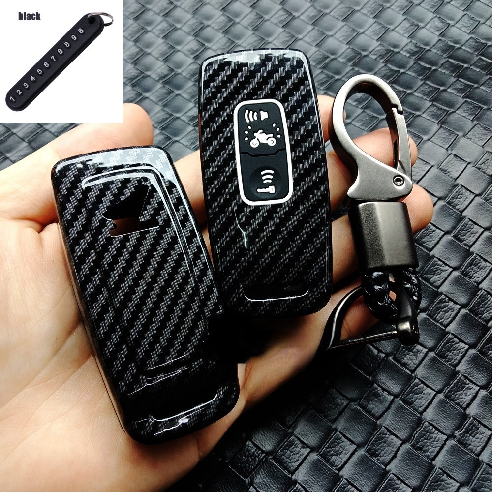 Carbon ABS Key Holder Shell Case for Honda PCX 160 PCX160 Key Cover ...
