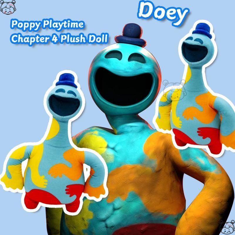Poppy Playtime: Chapter 4 Doey Plush Nightmare Critters Horror Doll ...