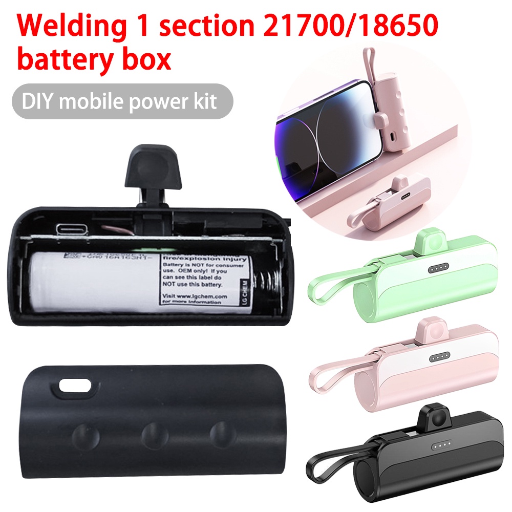 Mini Portable Powerbank for iPhone Android Micro USB Power Bank Mobile ...