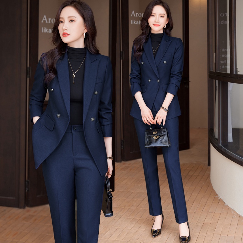 Blazer Women Autumn New Style Hotel Manager Workwear Formal Wear High ...